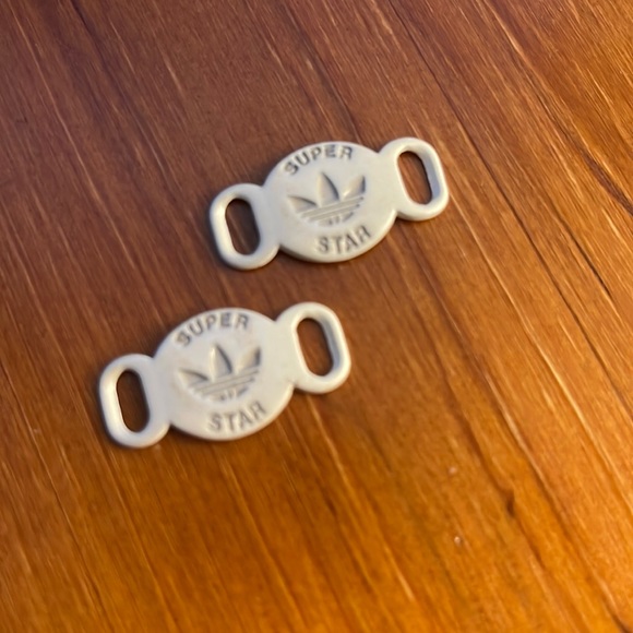 adidas | Other | White Adidas Super Star Shoe Lace Locks Sets | Poshmark